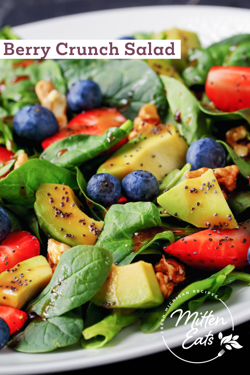 Berry Crunch Salad - Mitten Eats