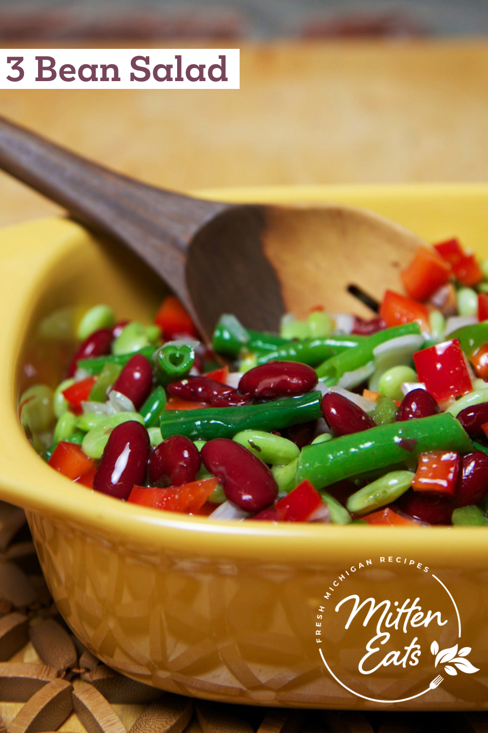 3 Bean Salad - Mitten Eats