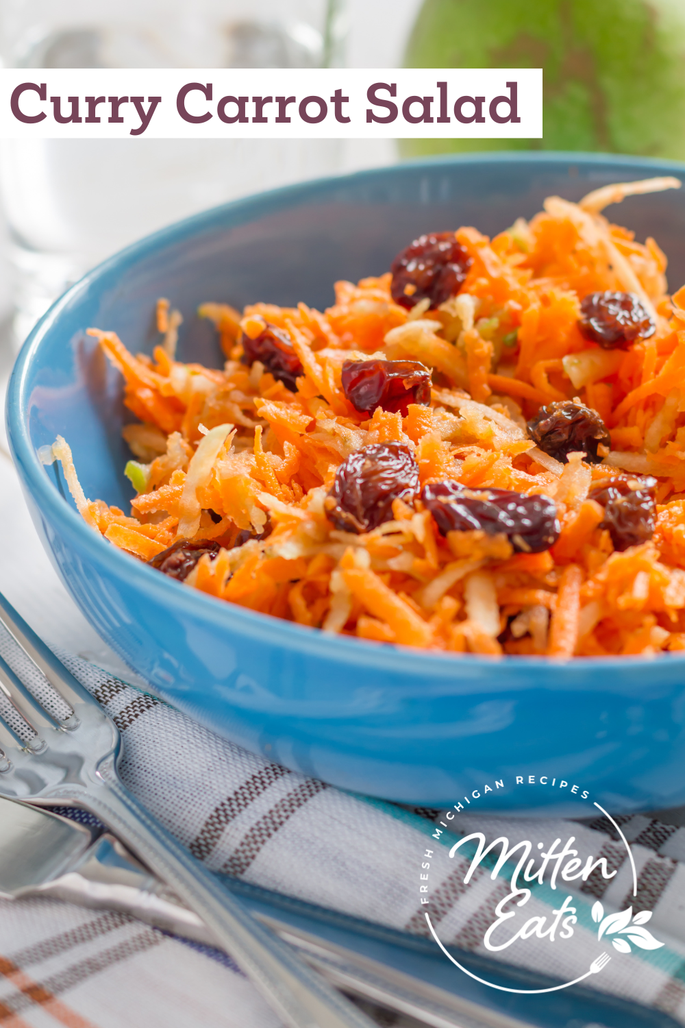 Curry Carrot Salad - Mitten Eats