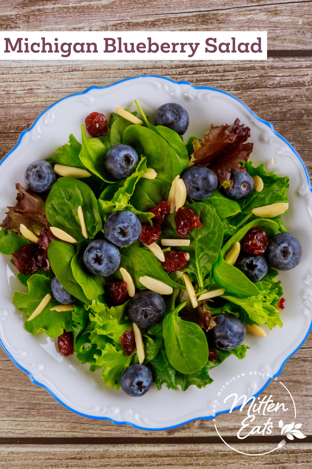 Michigan Blueberry Salad - Mitten Eats