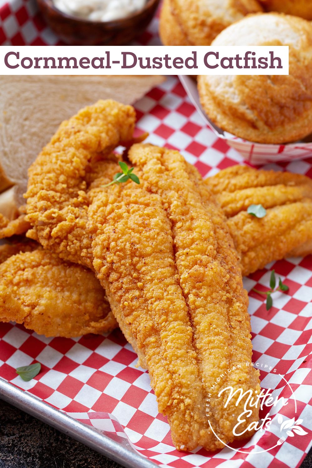 Cornmeal Dusted Catfish - Mitten Eats